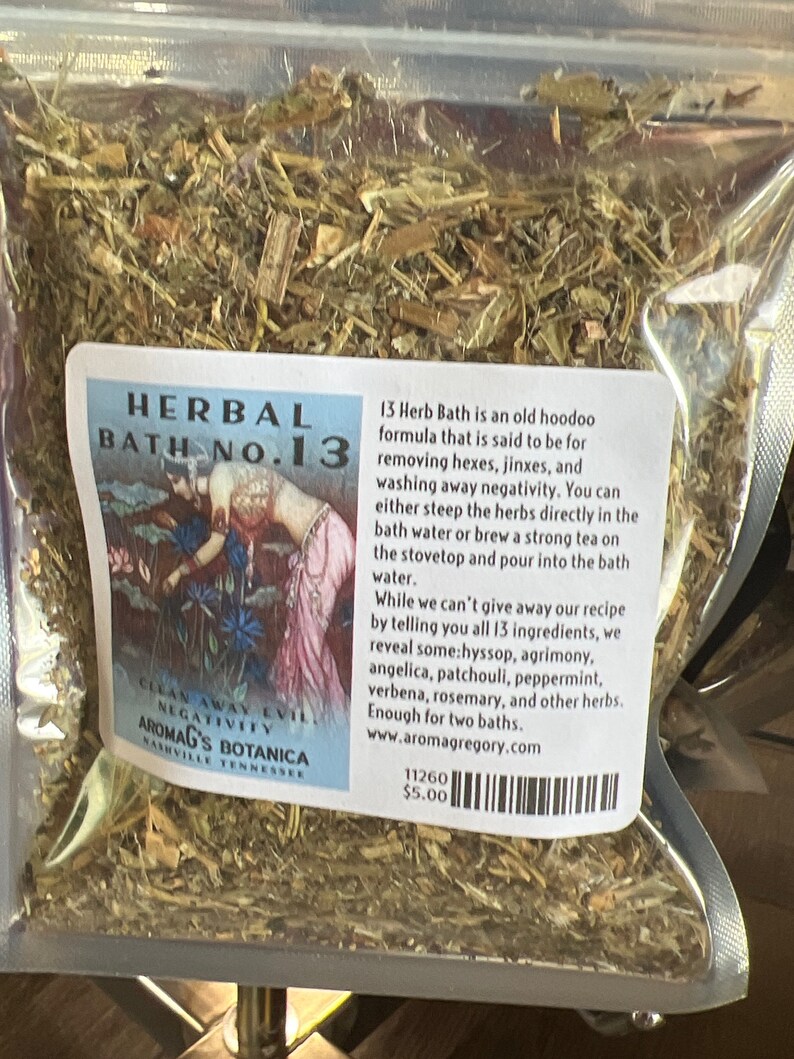 13 Herb Bath - Hoodoo - Pagan - Witchcraft - Etsy