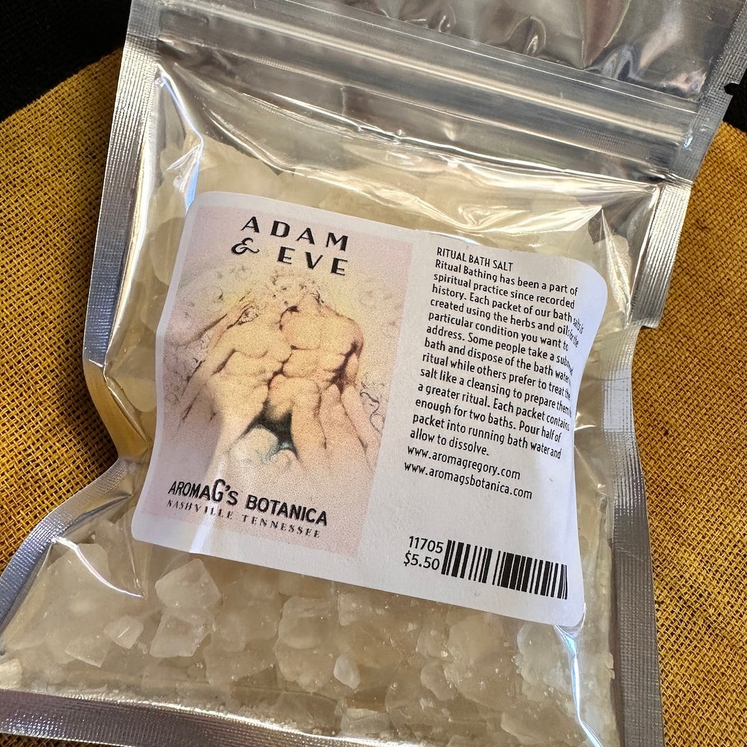 Adam and Eve Ritual Bath Salt - for Love and Marriage - Etsy