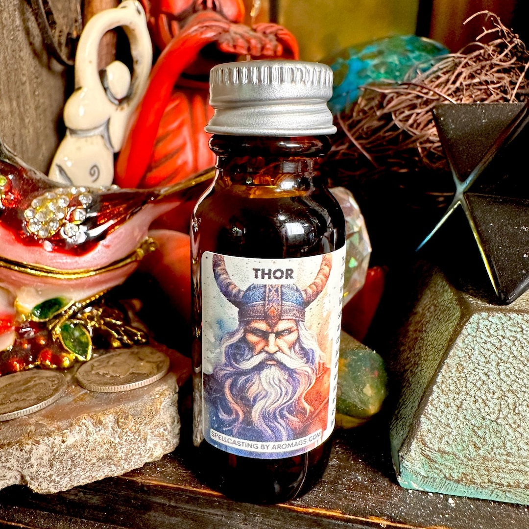 Thor Oil - Witchcraft Oils - Wicca - Witchy - Pagan - Etsy