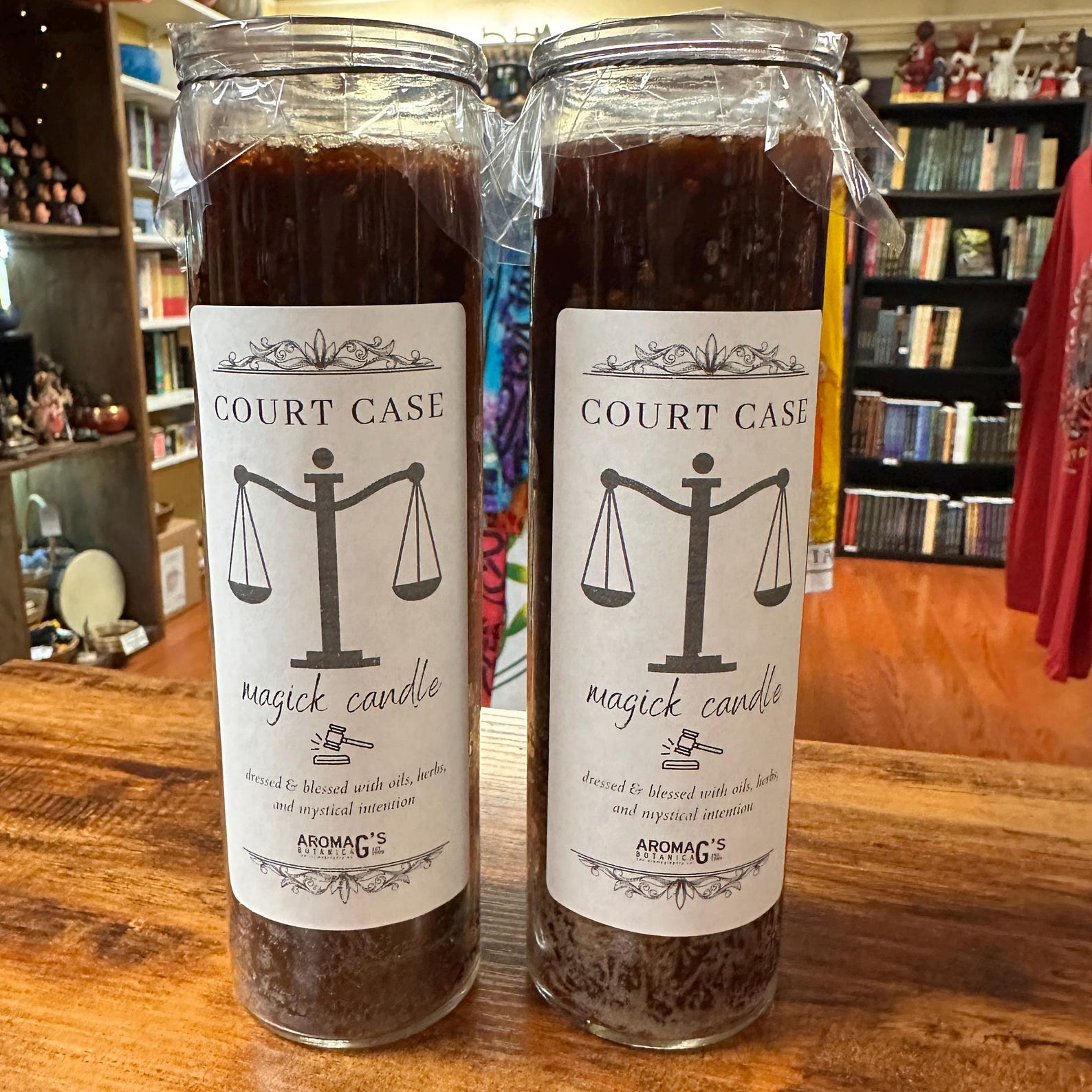 Court Case Spell Candle - Blessed & Dressed 7 Day Candle - Etsy