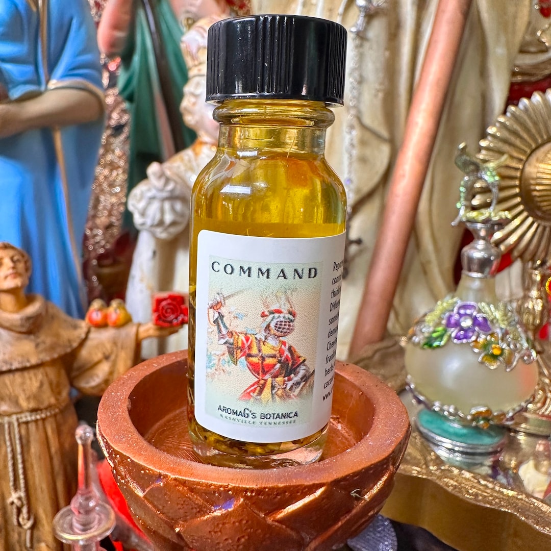 Command Oil - Hoodoo Oil - Conjure Oil - Witchcraft - Pagan - Etsy