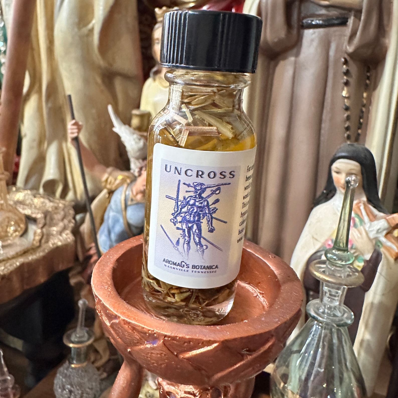 Uncross Oil - Hoodoo Oil - Conjure Oil - Witchcraft - Pagan - Remove ...