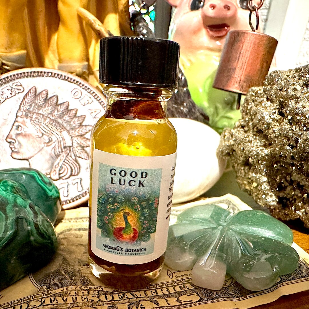 Good Luck Oil - Hoodoo Oil - Conjure Oil - Witchcraft - Pagan - Etsy