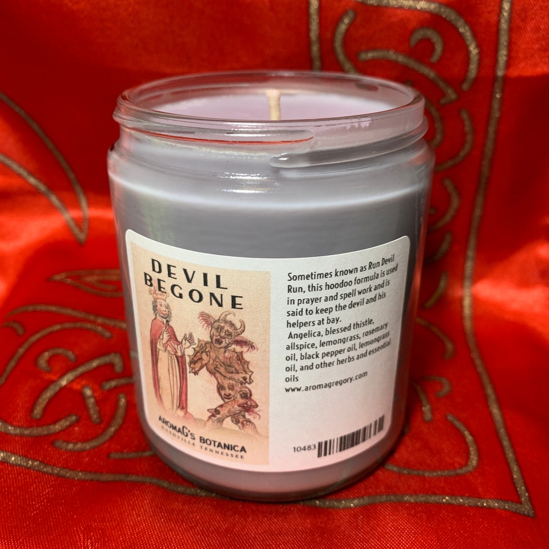 Devil Begone Scent Soy Candle - Hoodoo - Witchcraft - Pagan - Etsy