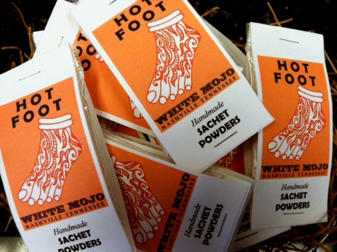 Hot Foot Scent Powder Hoodoo Witchcraft Pagan - Etsy