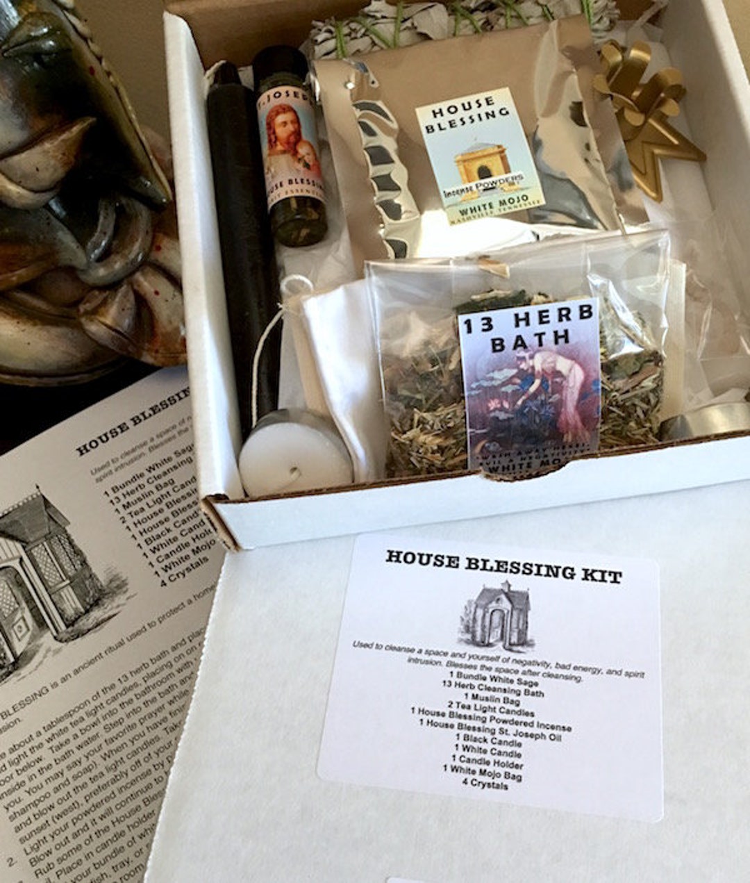House Blessing Ritual Kit - Hoodoo Pagan Witchcraft Wicca - Etsy