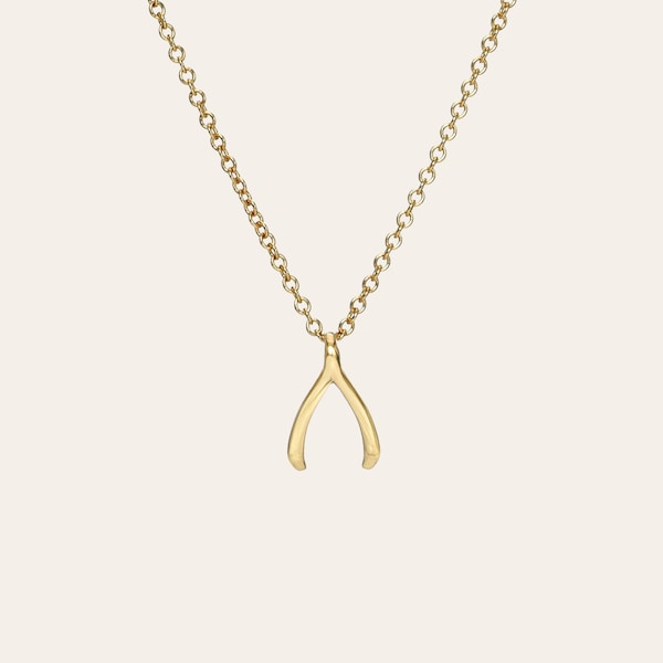 Wishbone Necklace - Etsy