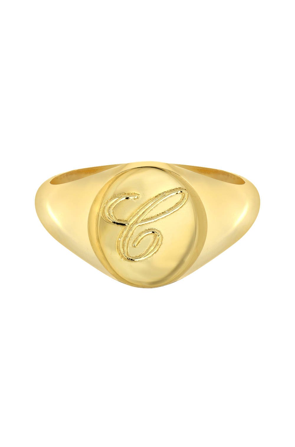 Pinky Signet Ring Gold Signet Ring - Etsy Singapore