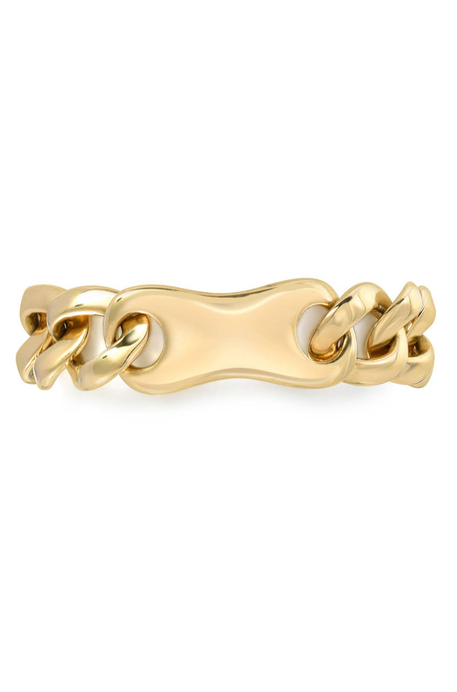 Diamond Cuban Link Ring, Pave Diamond and 14k Solid Gold - Etsy
