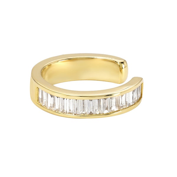 Diamond Ear Cuff - Etsy