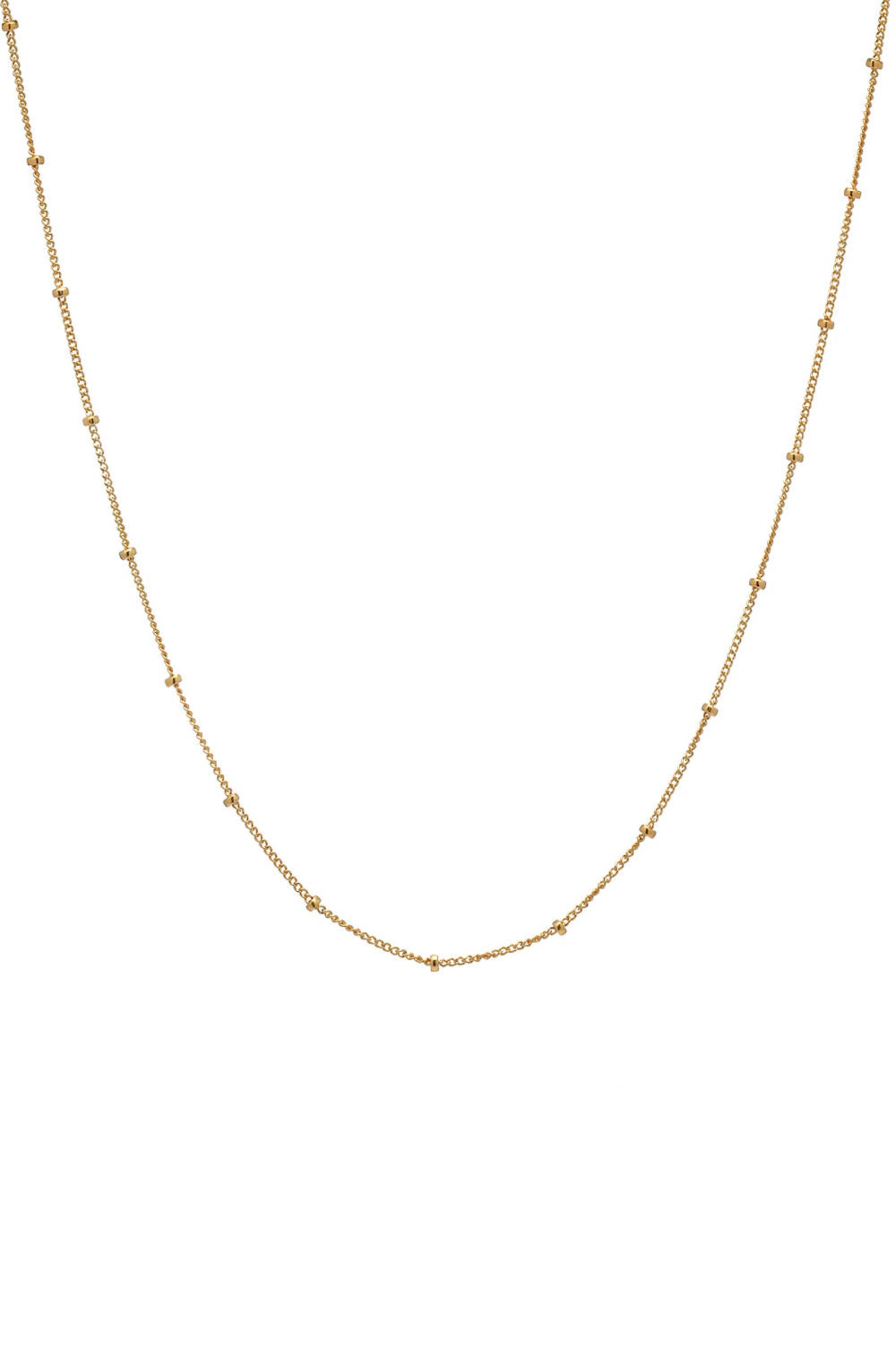 14k Gold Chain Link Segment Necklace - Etsy