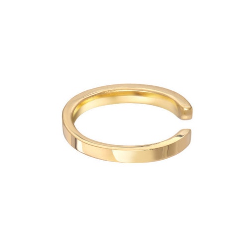Gold Ear Cuff 14k Solid Gold - Etsy