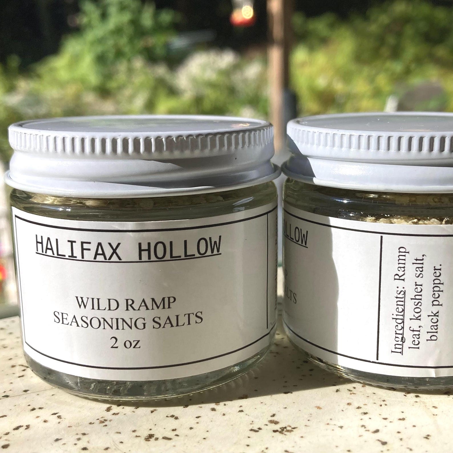 Wild Ramp (wild Leeks)- Seasoning Salts- 2 Oz.- Vegan and Gluten Free ...