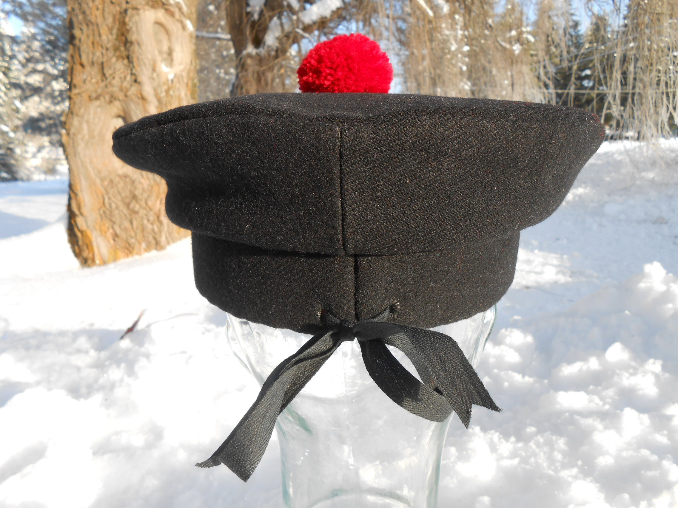 19th Century Scots Bonnet, Wheel Cap, Clerk's Cap - Etsy