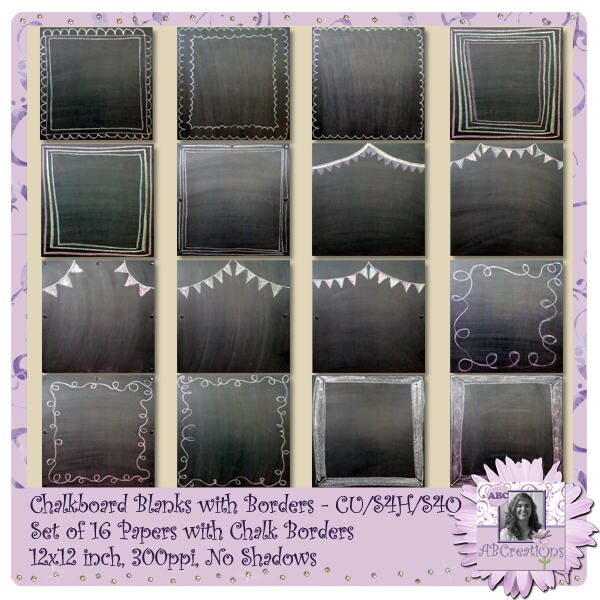 Chalk Borders - Etsy