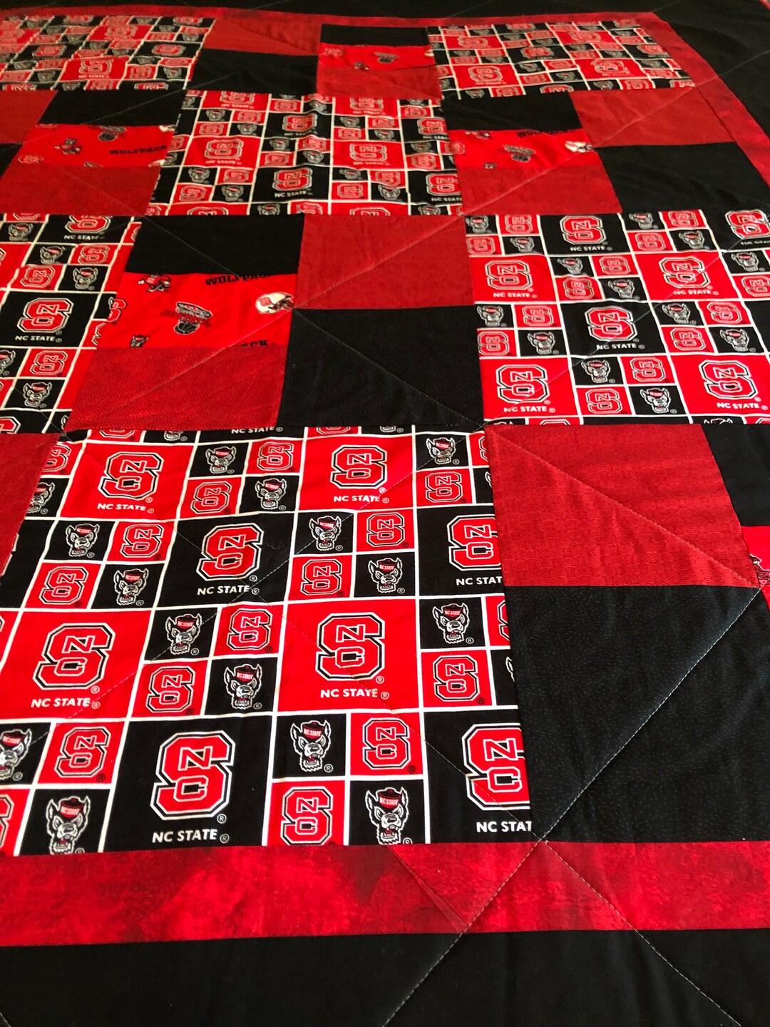 NC STATE WOLFPACK Quilt - Etsy