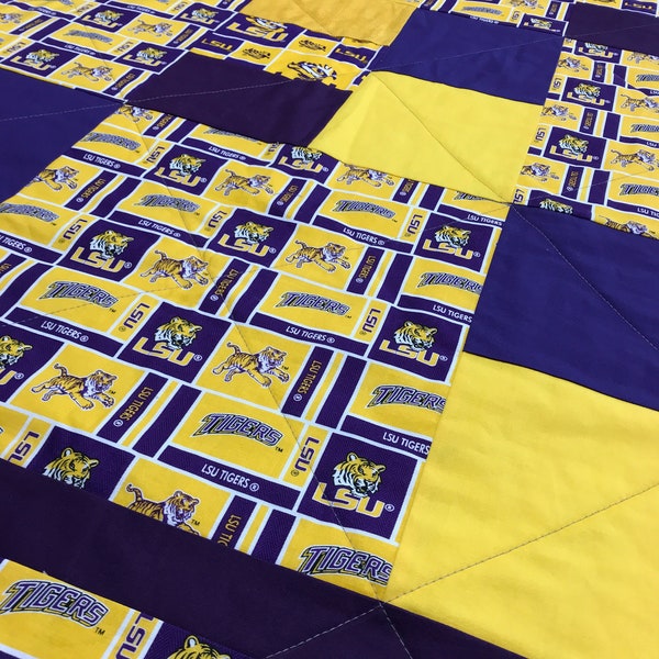 Lsu Quilt - Etsy