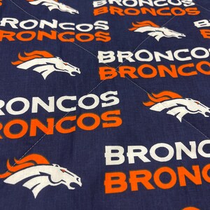 Denver Broncos Quilt - Etsy