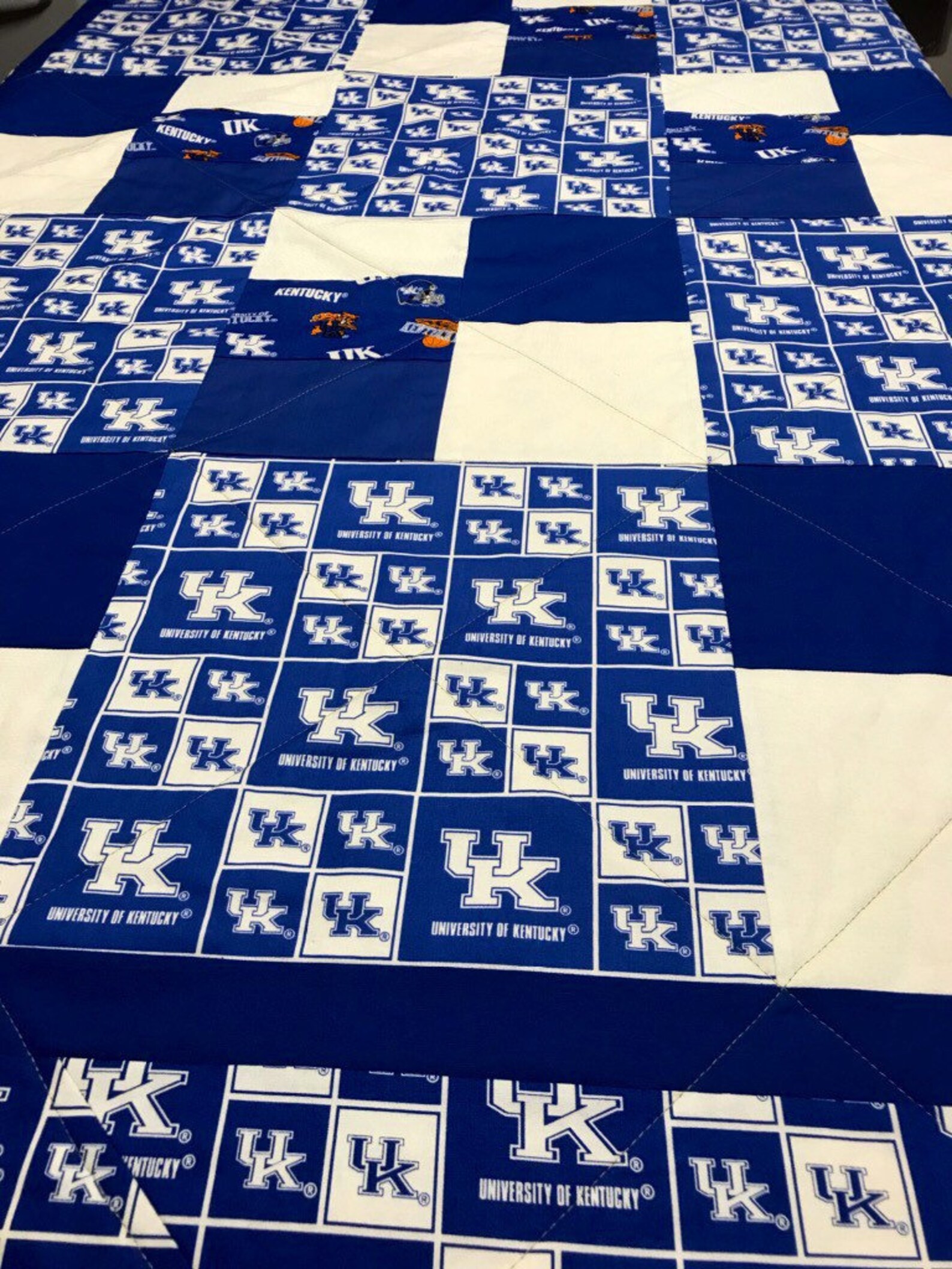 University of Kentucky Quilt - Wildcats Fan Gift - Etsy