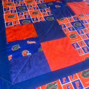 Florida Gators Quilt - Florida Gators Fan Gift - Gators Quilt - Etsy