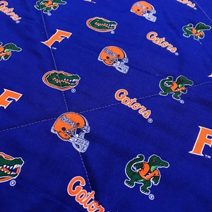 Florida Gators Quilt - Florida Gators Fan Gift - Gators Quilt - Etsy