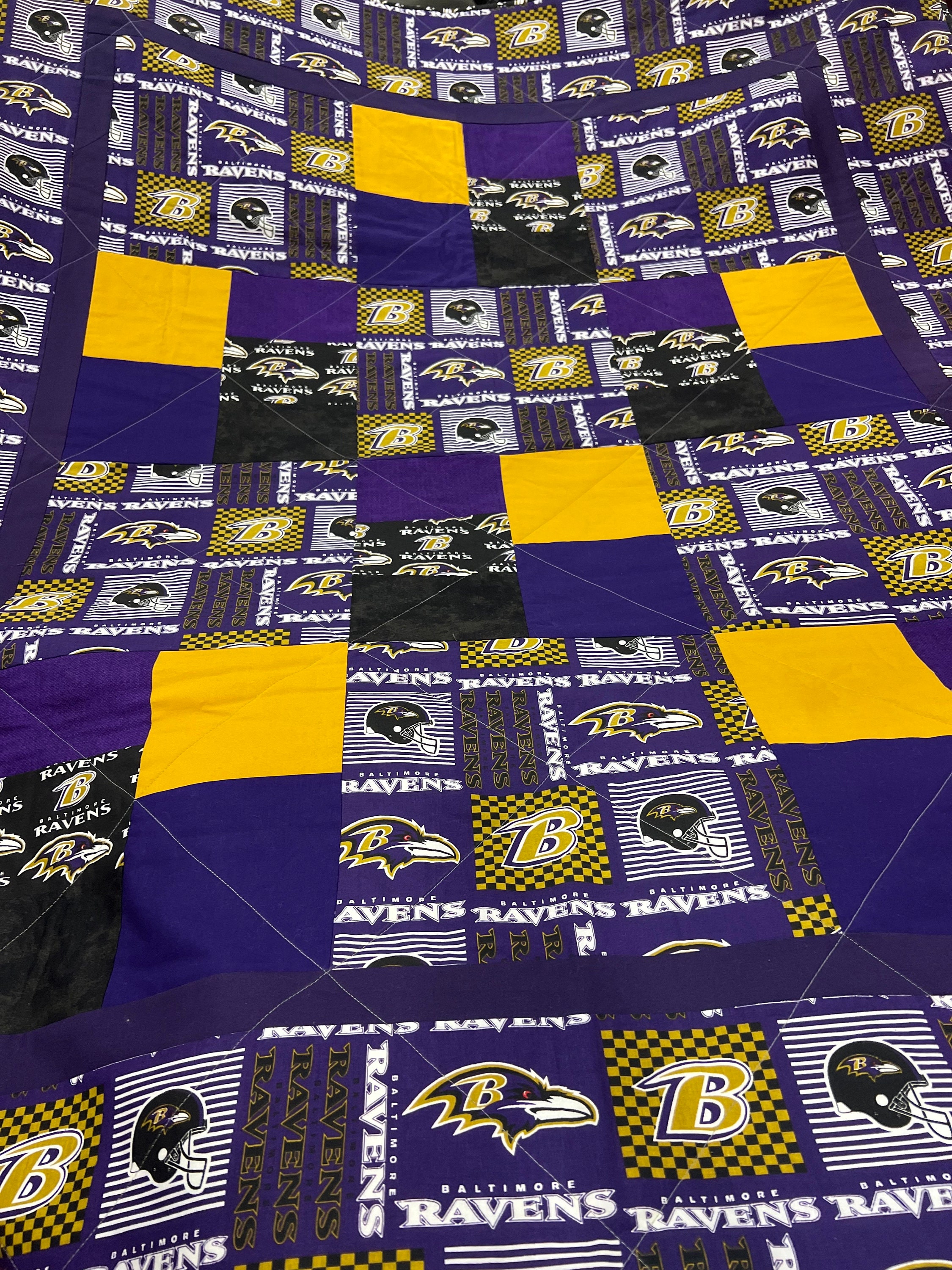 Balitmore Ravens Quilt - Etsy