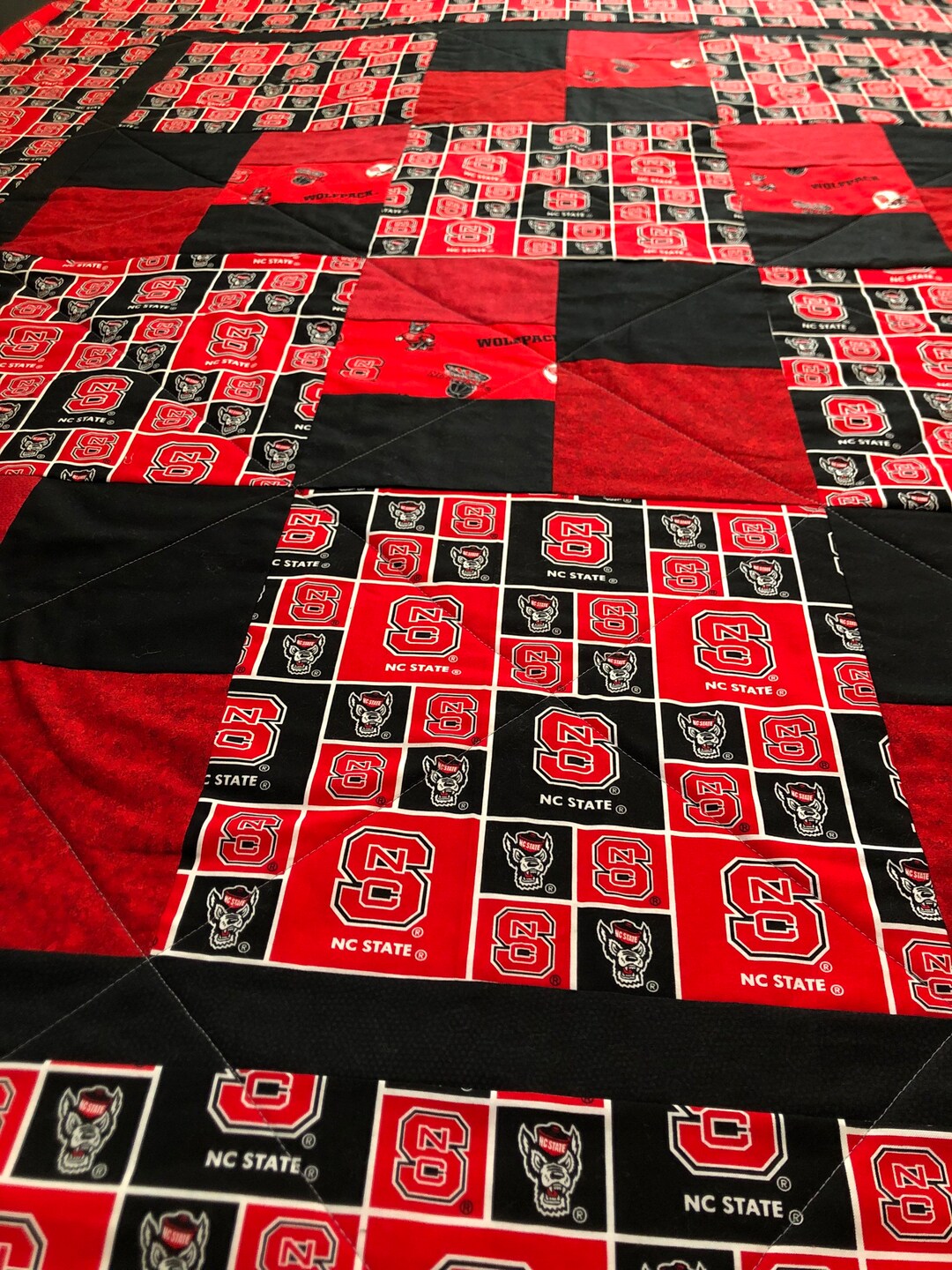 NC STATE WOLFPACK Quilt - Etsy