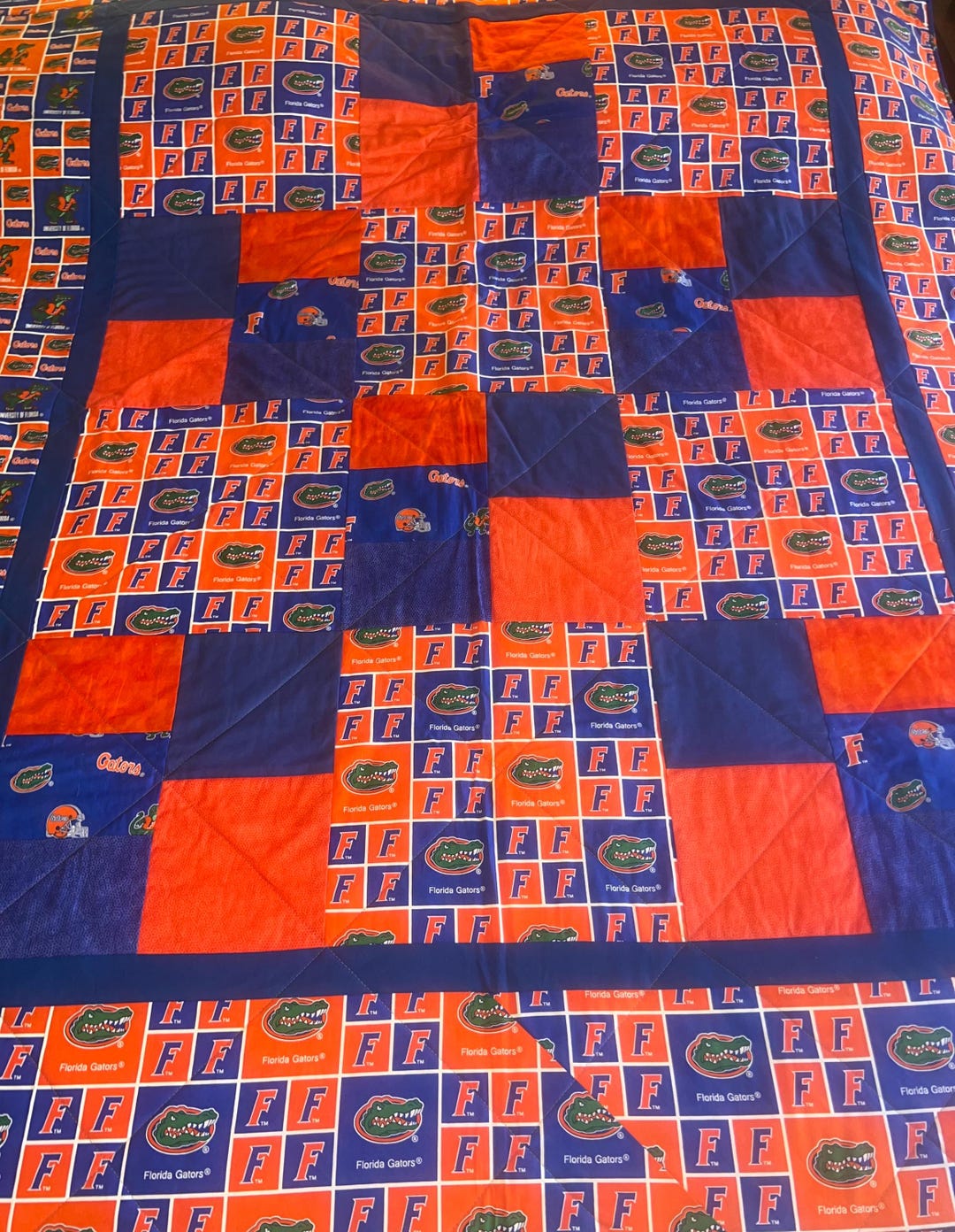 Florida Gators Quilt - Florida Gators Fan Gift - Gators Quilt - Etsy