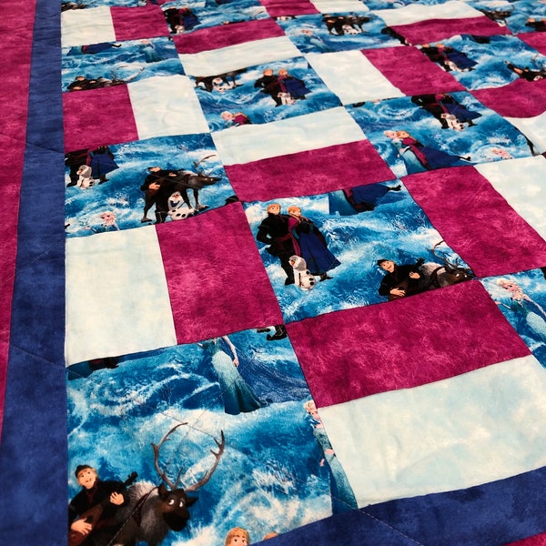 Frozen Quilt - Etsy