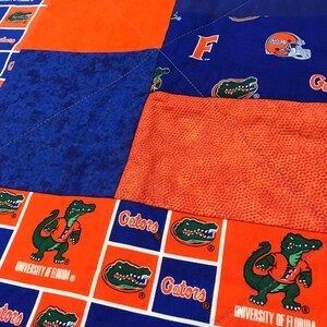 Florida Gators Quilt - Florida Gators Fan Gift - Gators Quilt - Etsy