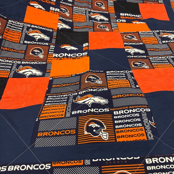 Denver Broncos Bedding - Etsy