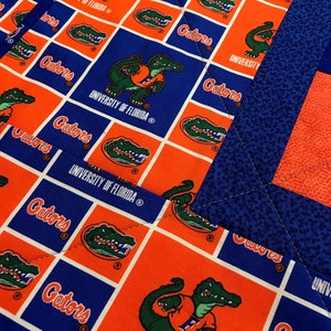 Florida Gators Quilt - Florida Gators Fan Gift - Gators Quilt - Etsy