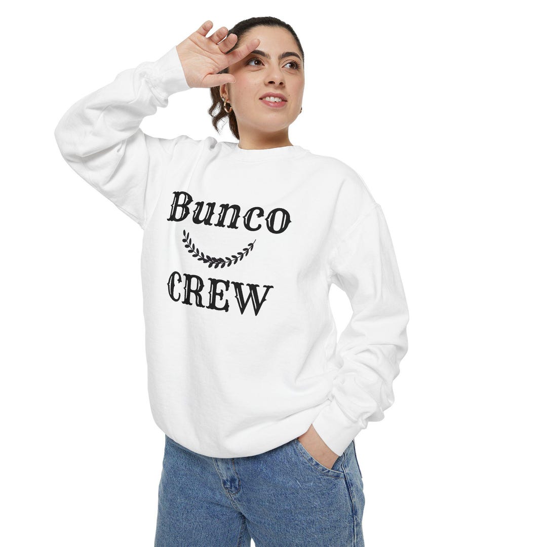 Bunco Crew Sweatshirt, Bunco Squad Sweatshirt, Bunco Night Jumper ...