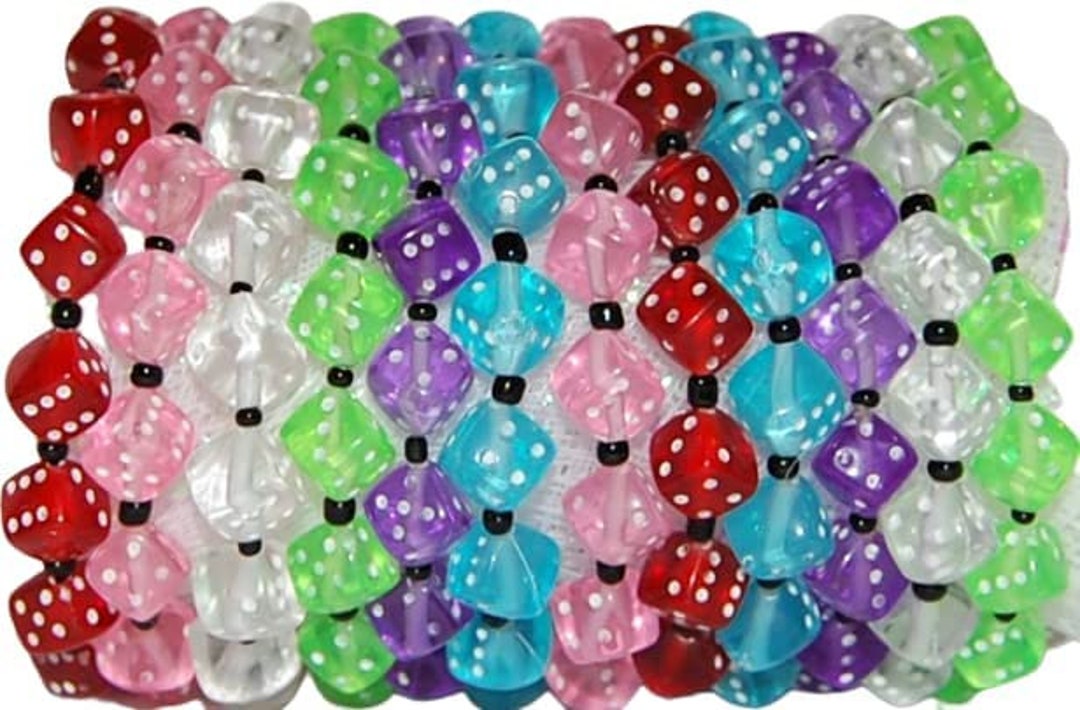 Dice Bracelet Set: 12 Bunco Casino Party Favors - Etsy
