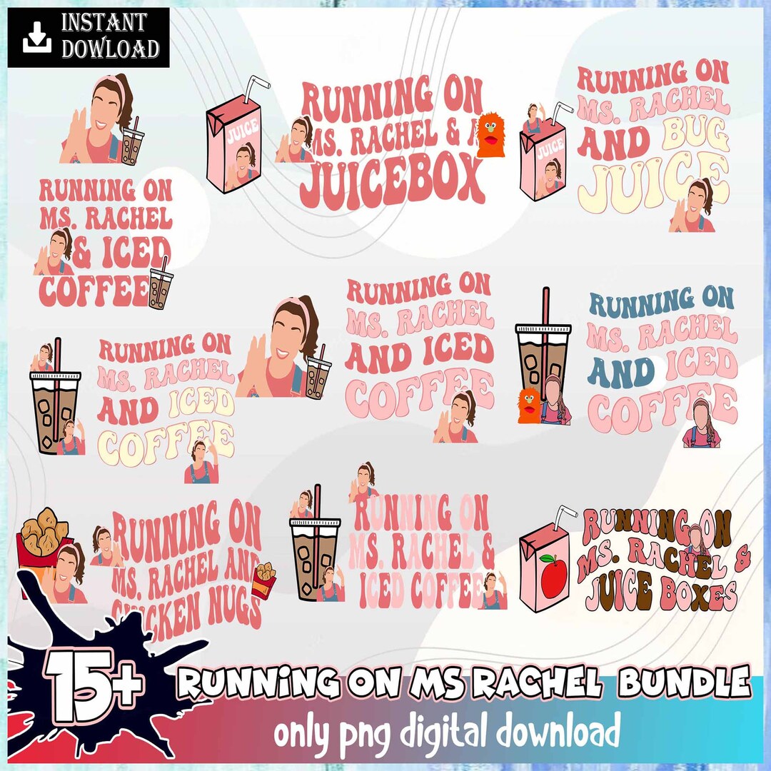 Ms Rachel Bundle Png, Mega Bundle Svg, Ms Rachel Mama Shirt Designs ...