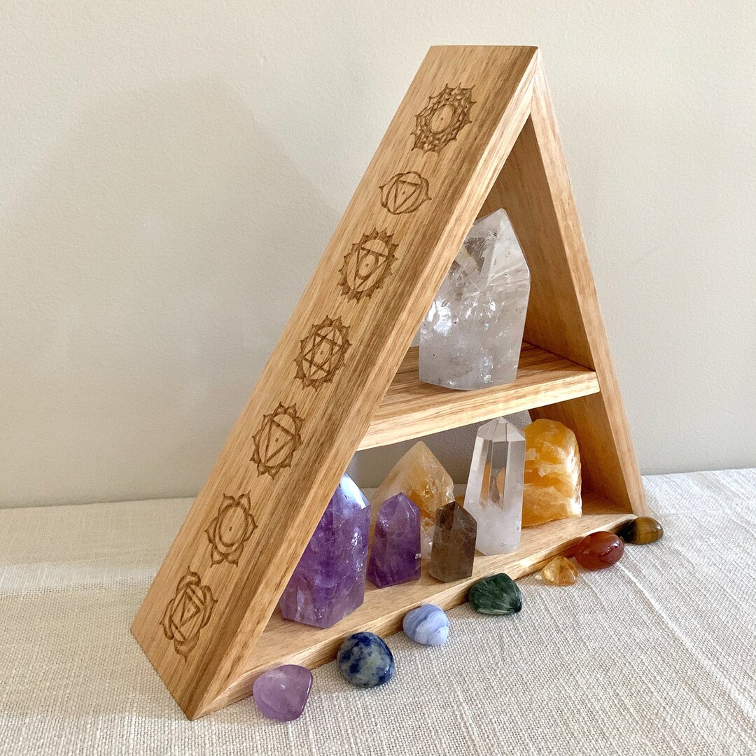 Chakra Triangle Shelf - Etsy