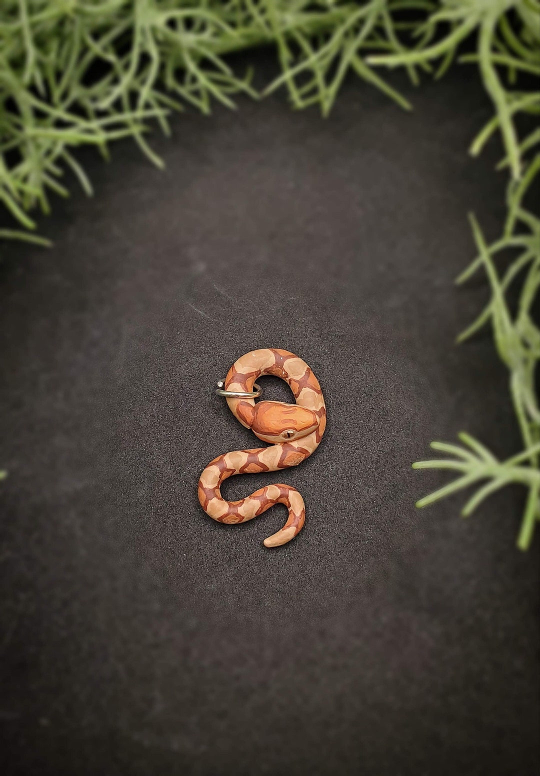 Snake Necklace - Copperhead - Etsy