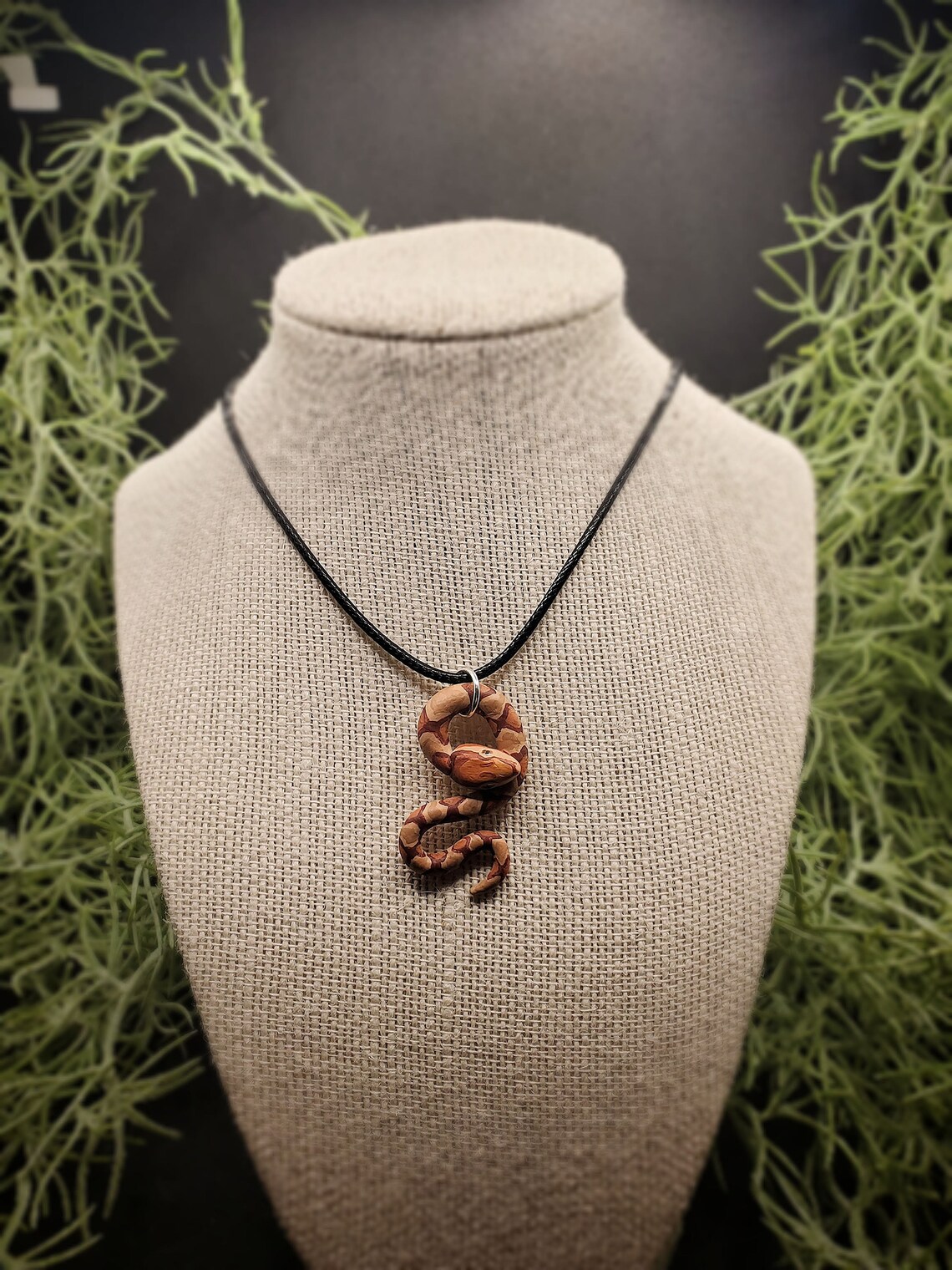 Snake Necklace - Copperhead - Etsy