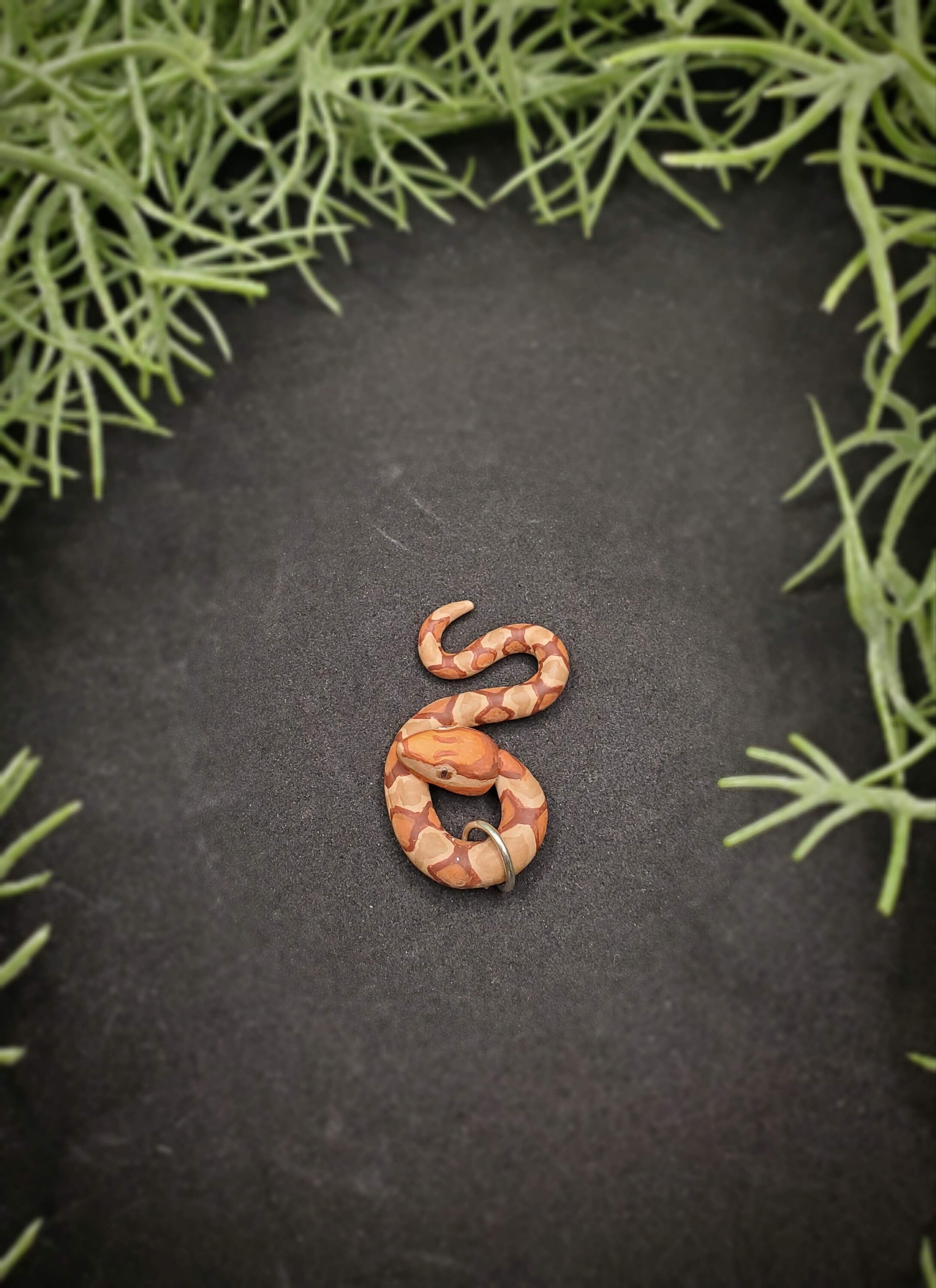 Snake Necklace - Copperhead - Etsy
