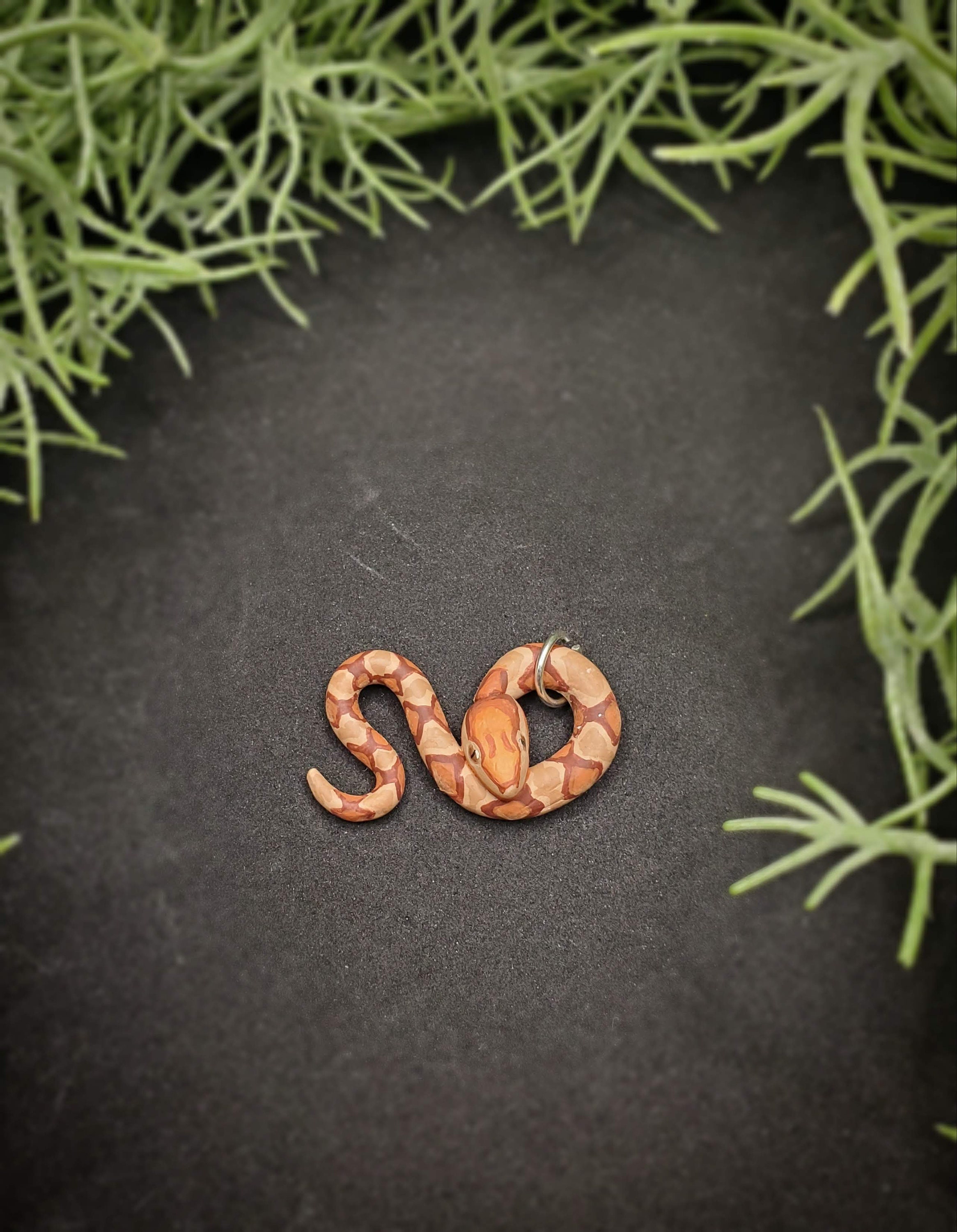 Snake Necklace - Copperhead - Etsy