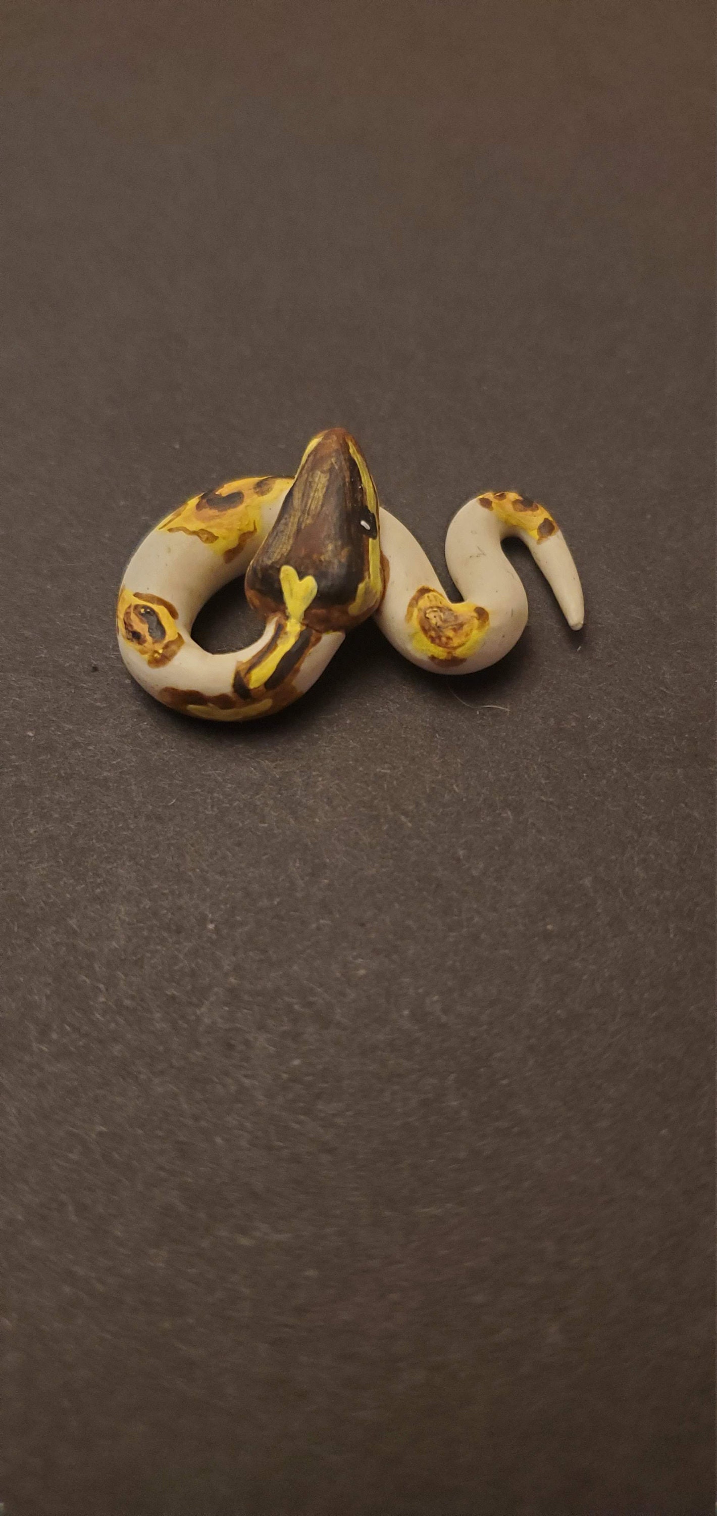 Snake Necklace Pied Ball Python - Etsy