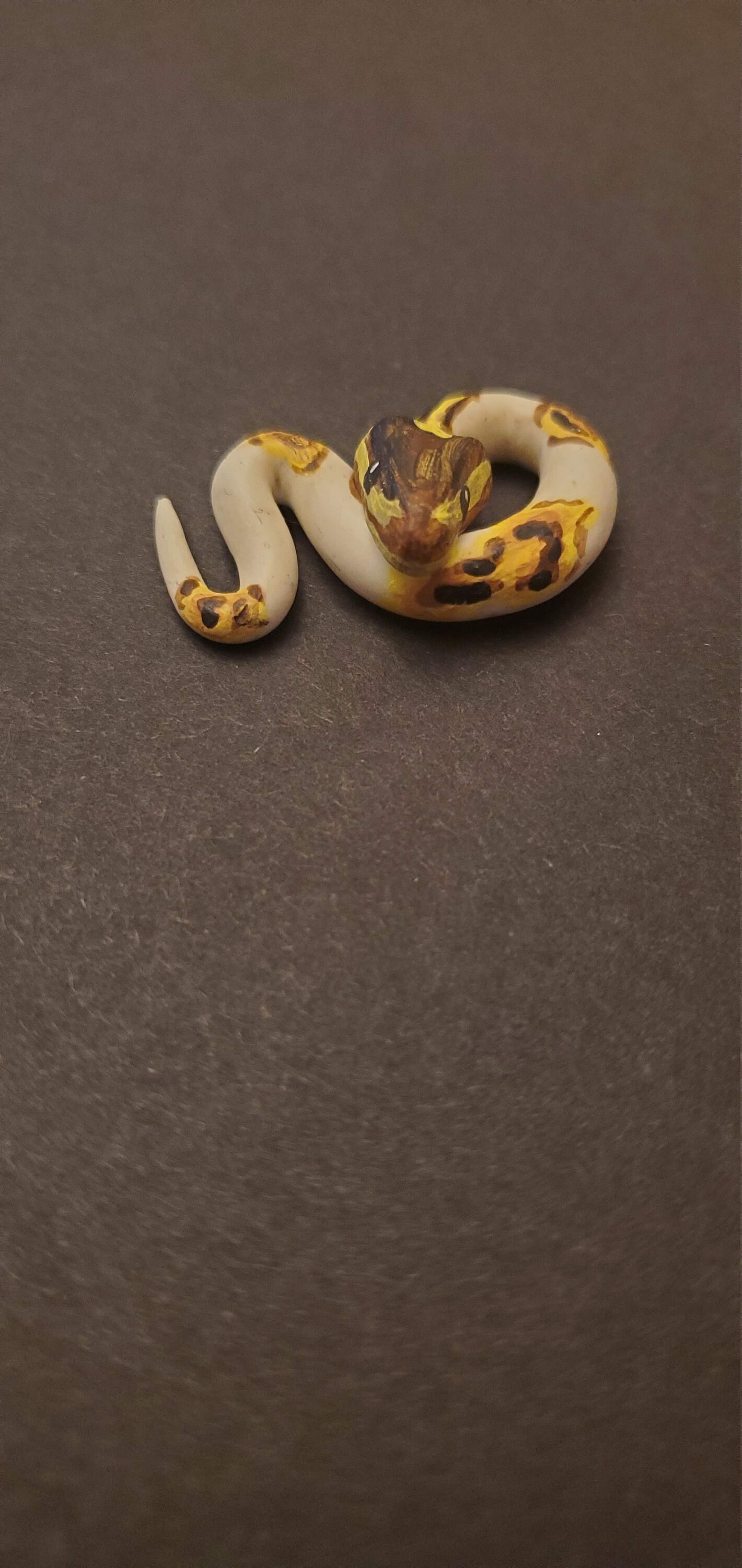 Snake Necklace Pied Ball Python - Etsy