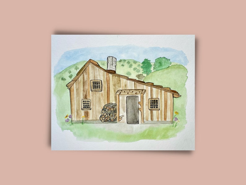 Print of Little House - Etsy