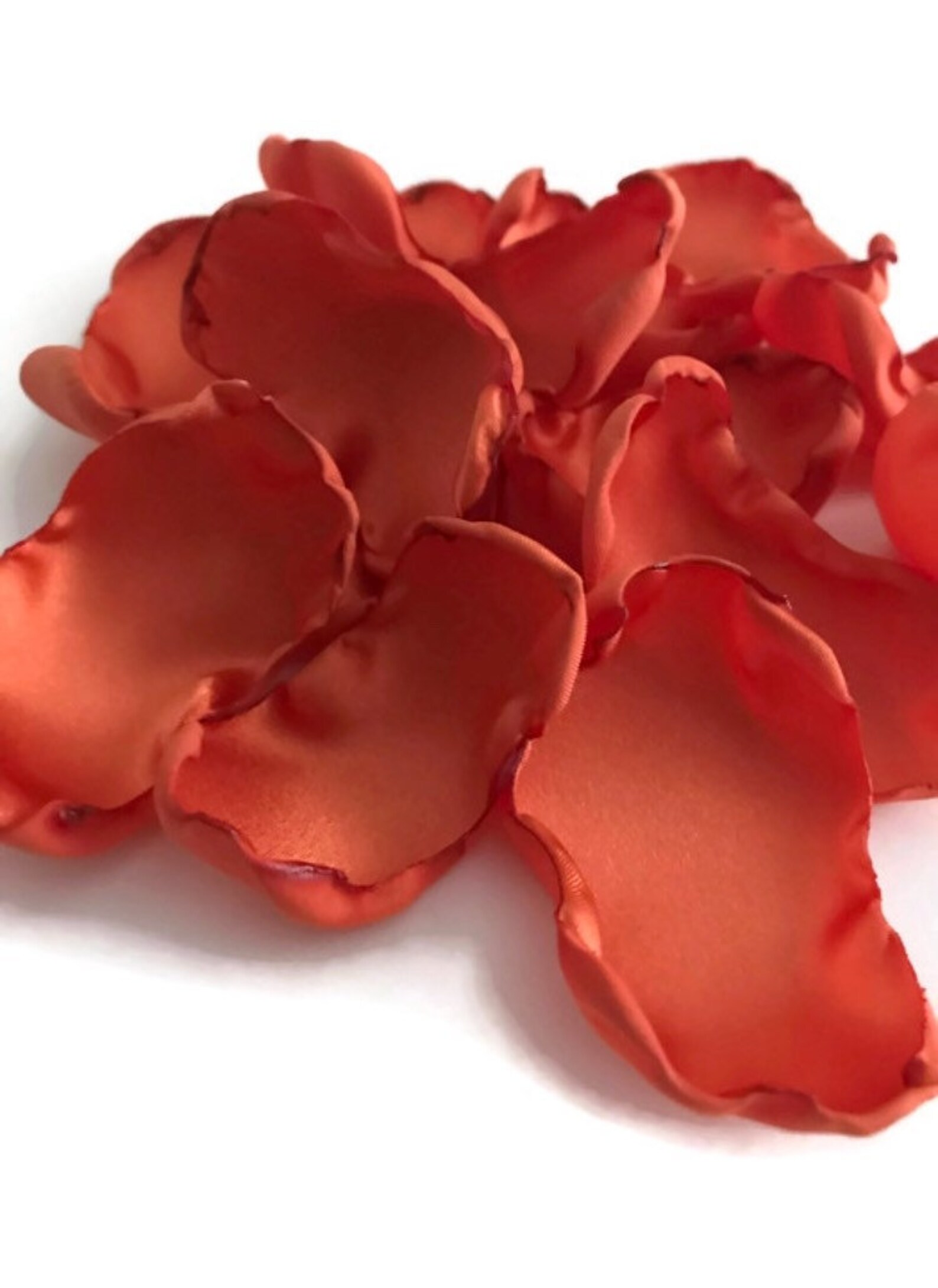 Orange Flower Petals Rose Petals Table Decor Flower Girl | Etsy