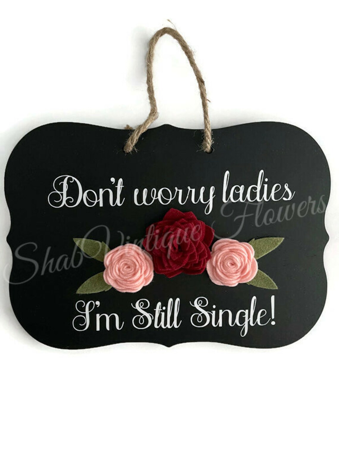 Don't Worry Ladies I'm Still Single Sign Ringbearer | Etsy