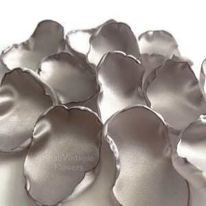 Light Silver Flower Petals, Silver Rose Petals, Anniversary Holiday ...