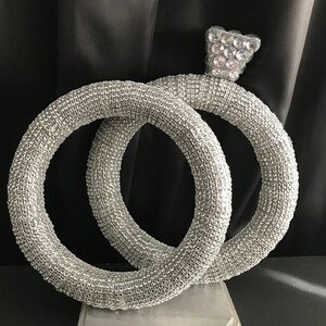 Wedding Ring Table Centerpiece Decor | Engagement Ring Centerpiece ...