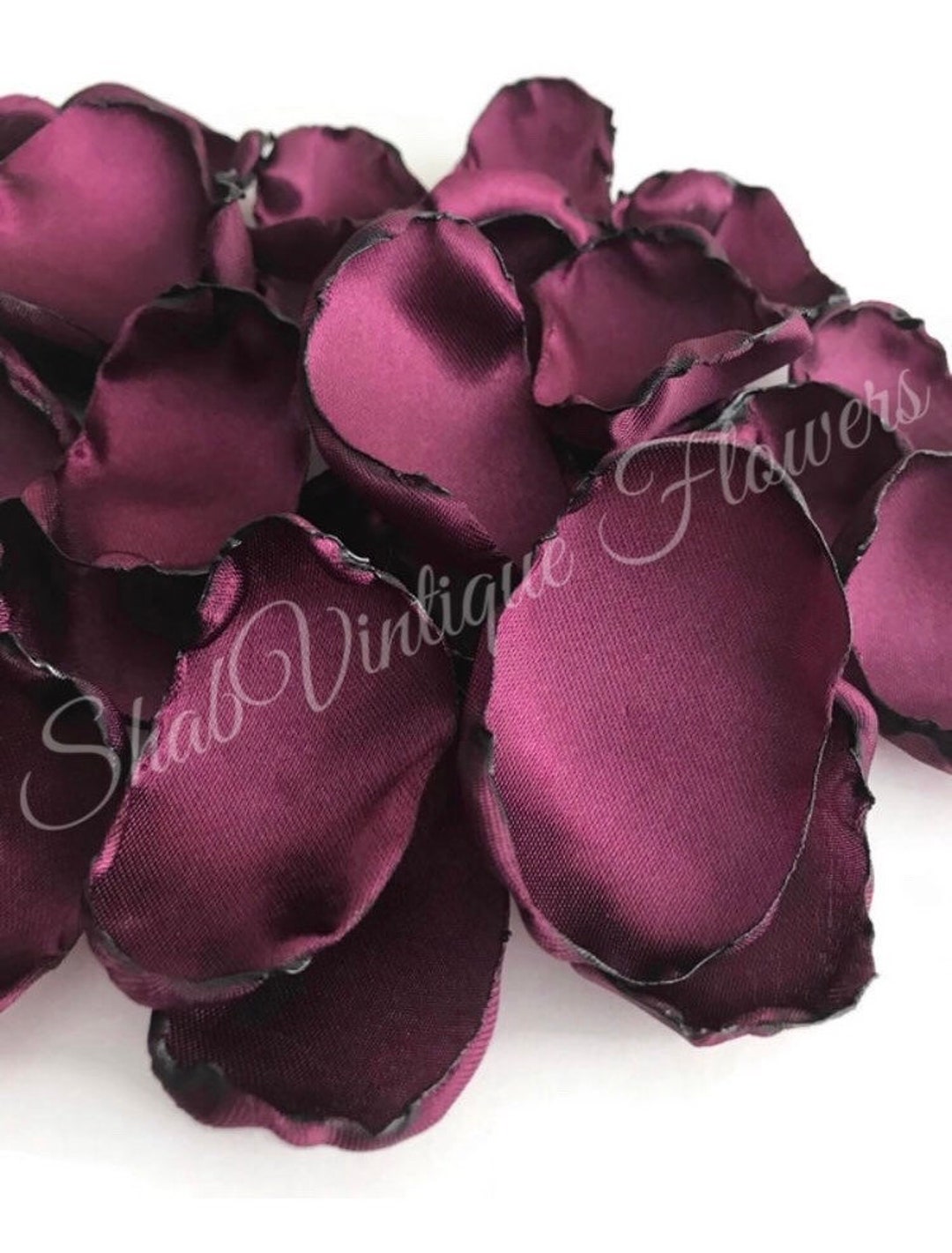Sangria Purple Flower Petals, Birthday Party Table Decor, Flower Girl ...