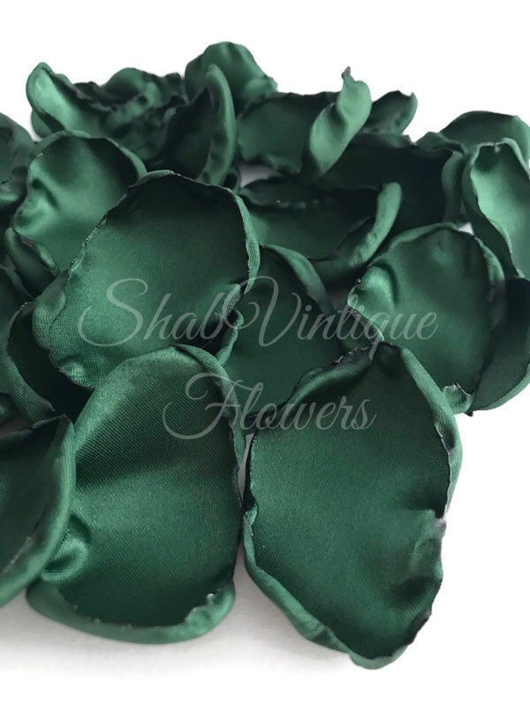 Wedding Decorations Emerald Green Flower Petals Emerald - Etsy