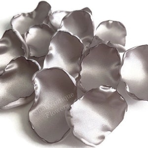 Light Silver Flower Petals, Silver Rose Petals, Anniversary Holiday ...